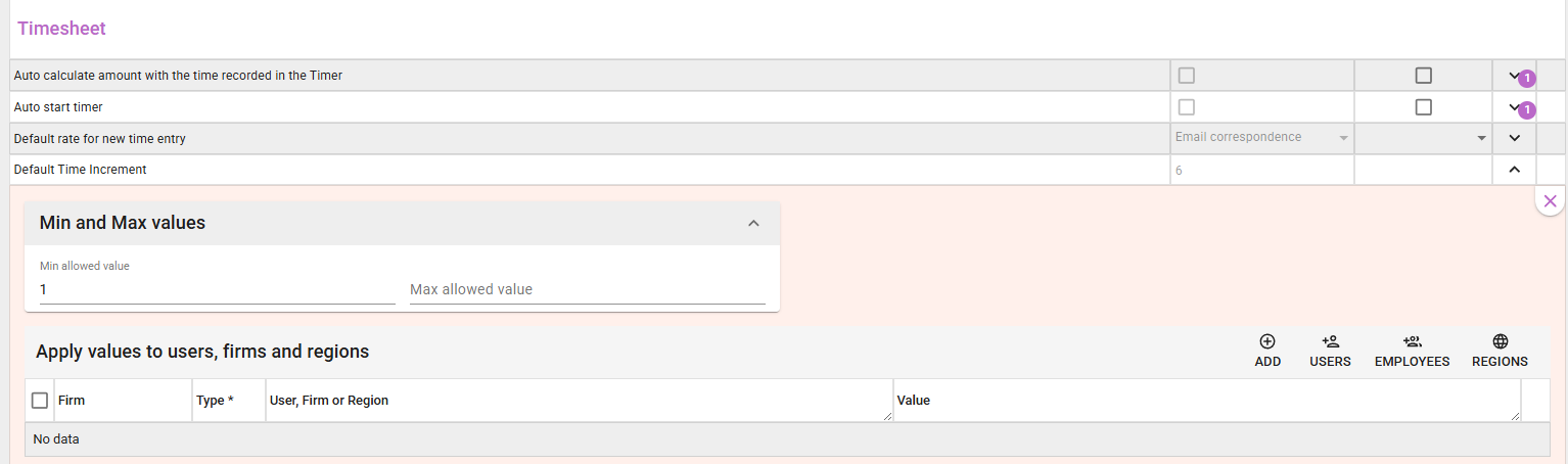 ⏱ Can We Use Custom Time Entry Increments? - Law App Support